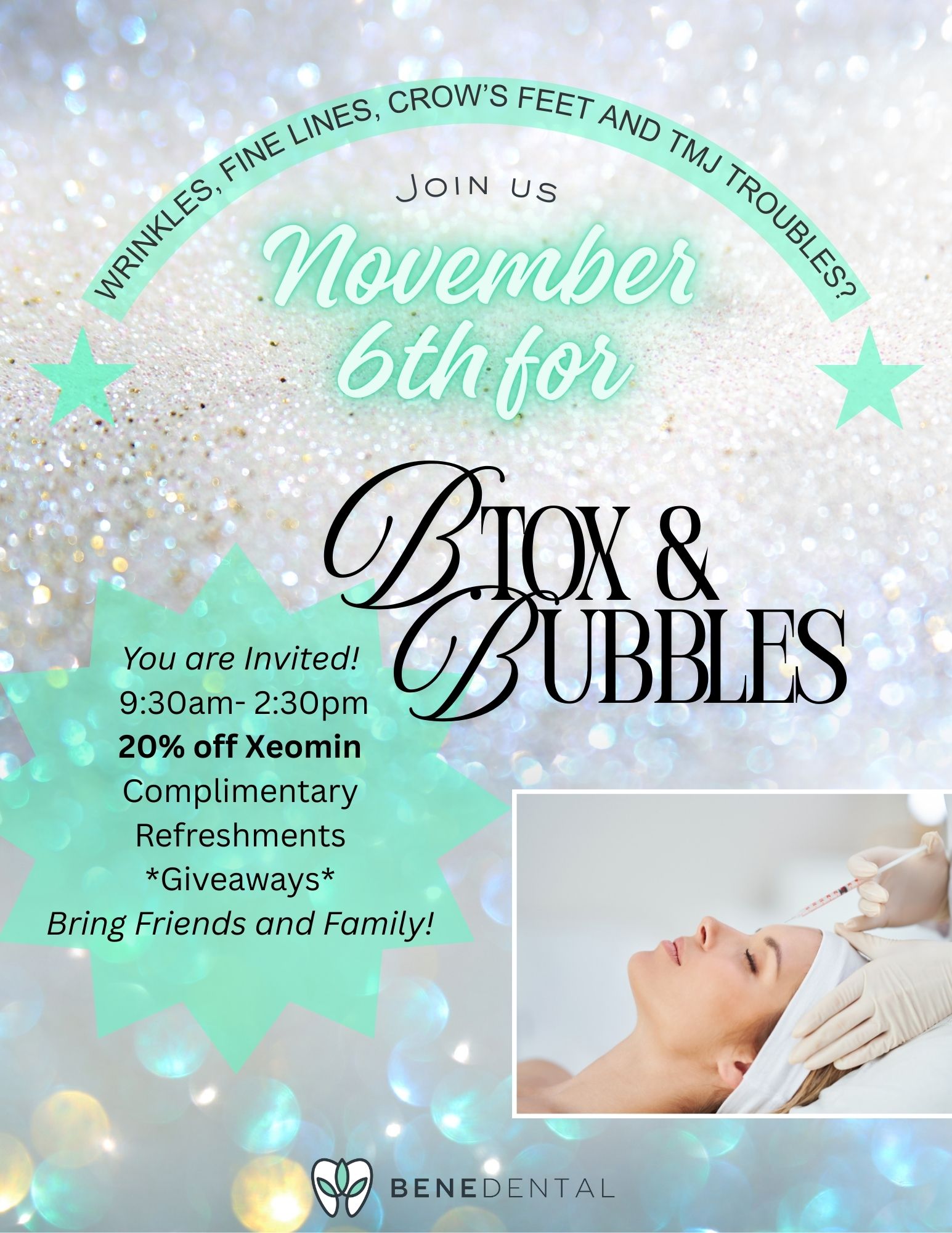 Smooth, Sip, and Smile: Join BeneDental’s “Botox & Bubbles” Event on ...